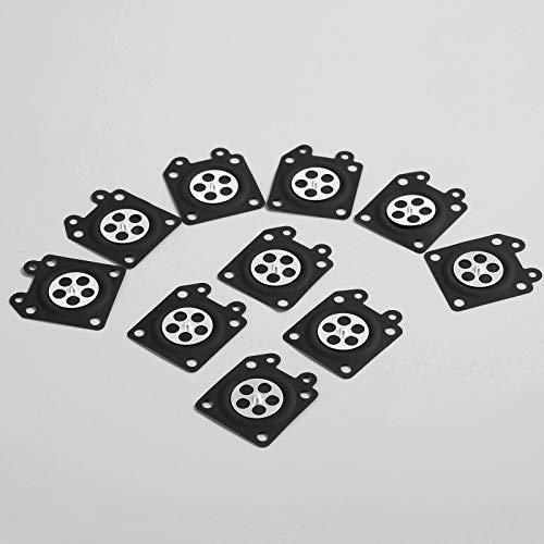 10枚入り キャブレター 計量 ダイヤフラム アセンブリ チェーンソー 修理部品 WALBRO WA WT WY WYJ WYK WYL WYM : SOLVERTEX - 通販 ...