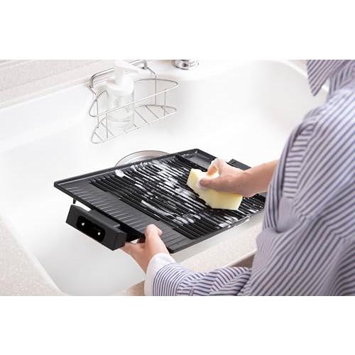 ピーコック 焼肉プレート 煙が出にくい 電気焼肉器 煙約85%カット 油はね約97％削減 油受け皿付き 焼肉 ホットプレート WY-E130 B : SOLVERTEX - 通販 ...