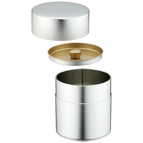 江東堂高橋製作所 茶筒生地缶 平缶150g : SOLVERTEX - 通販 - Yahoo!ショッピング