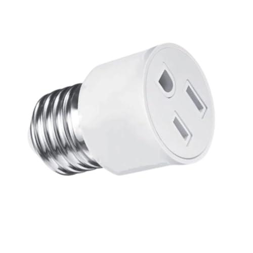 Itisyou 照明E26電球ソケットアダプター 電球ソケット コンセント 電球ソケット 変換 電球ソケットアダプター 2/3 極変換に適合 ガ : za1303a8052b ...