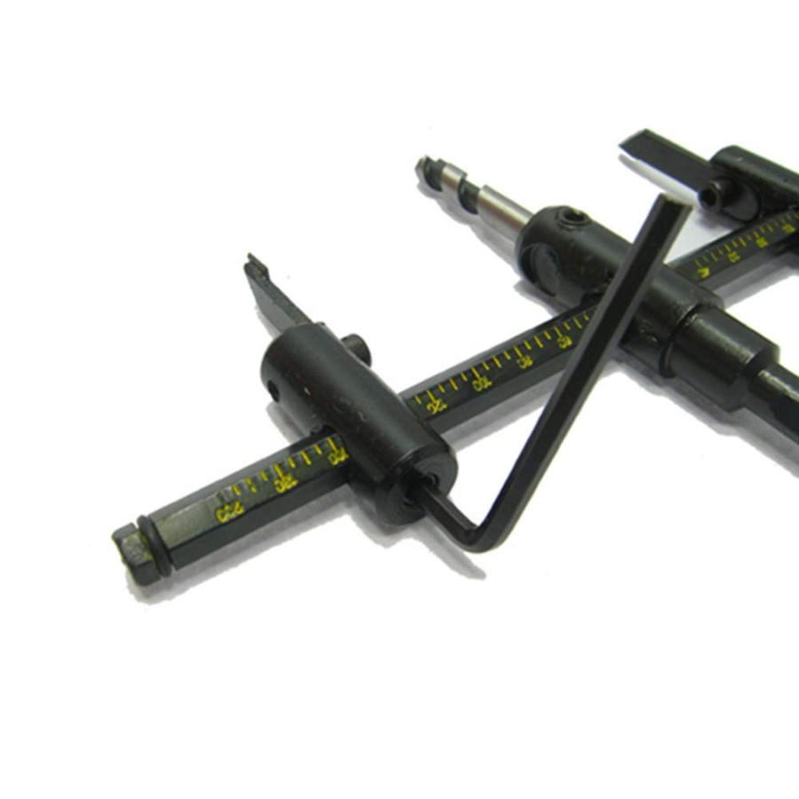 LOOKGOU 木工用 円切り サークル カッター 直径30~300mm 大 黒 DIY工具 : za22d9913a87 : SOLVERTEX - 通販 - Yahoo!ショッピング