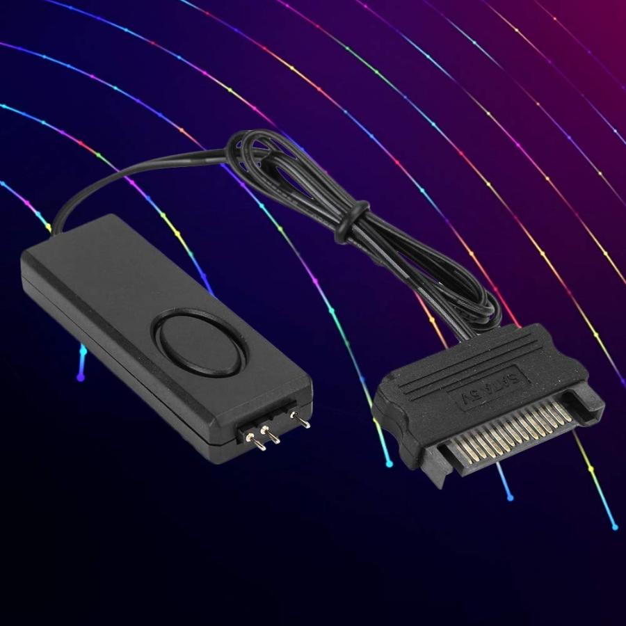 Ongwan RFリモートコントロール RFリモコン 実用性 耐久性 ARGBコントローラー 手動制御 3ピンARGBピン SATAピンコネクタ : SOLVERTEX - 通販 ...