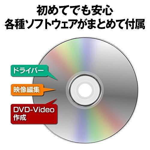 バッファロー ビデオ VHS 8mm ダビング パソコン取り込み 編集 DVD作成 USB2.0 アナログ ビデオキャプチャー PC-SDVD ...