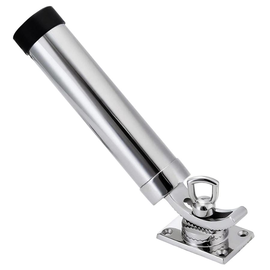EC Outdoor ステンレス ロッドホルダー 自在式 台座付 360°回転 角度調整可能 耐久性船釣り/ボート釣り/海釣り/フィッシング 竿 : SOLVERTEX - 通販 ...