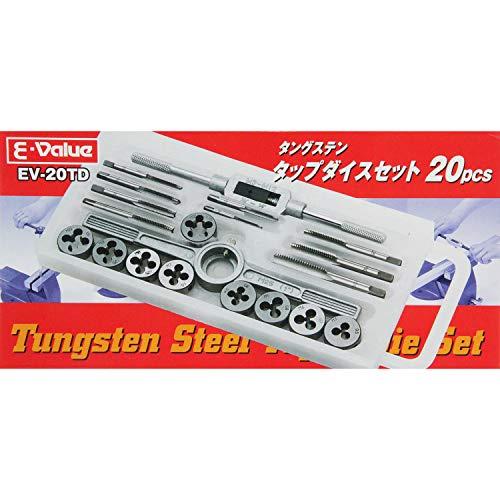 イーバリューE-Value タップダイスセット EV-20TD 20PCS : SOLVERTEX - 通販 - Yahoo!ショッピング