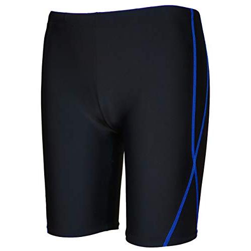 Asbrio水着 競泳 スクール ミドルスパッツ UPF50+ 撥水加工 80?170cm ブルー 120 : SOLVERTEX - 通販 - Yahoo!ショッピング