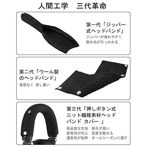 GEVO ヘッドホン カバー イヤーパッド ATH M50X - Fits Audio Technica M40 / M30also for S : SOLVERTEX - 通販 ...