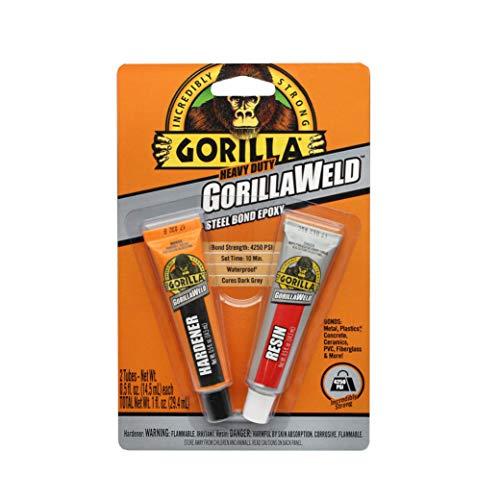 Gorilla Heavy Duty GorillaWeld スチールボンド 2パーツエポキシ ブラック 1パック : SOLVERTEX - 通販 - Yahoo!ショッピング