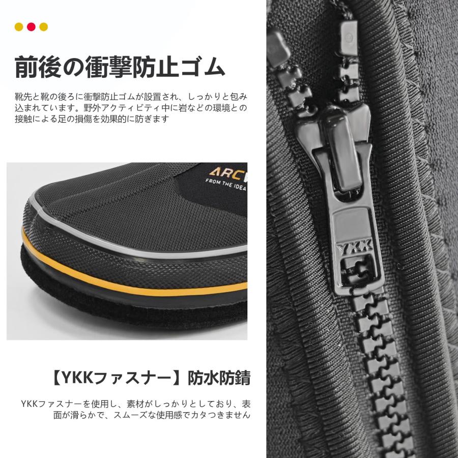 ARCWOLF ウェーディングシューズ フエルト底 フィッシングブーツ 渓流 磯靴 渓流釣り 磯釣り 滑り止め AFA-103 サイズ26 : za8719e5516c : SOLVERTEX ...