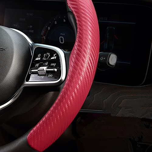 TATACLEA ハンドルカバー 車用 ステアリング グリップ ハンドル 汎用 軽自動車 普通車 カーボンファイバー おしゃれ プロテクター 超 : SOLVERTEX - 通販 ...