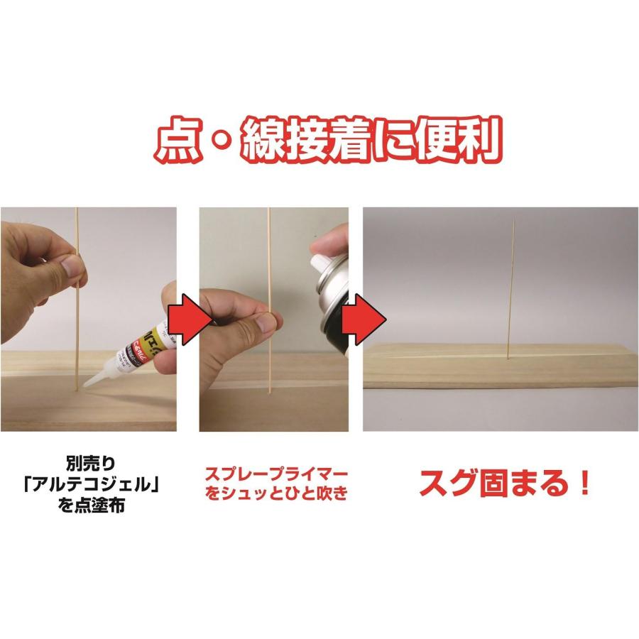 アルテコ 瞬間接着剤用 硬化促進剤 スプレープライマー 100ml : SOLVERTEX - 通販 - Yahoo!ショッピング