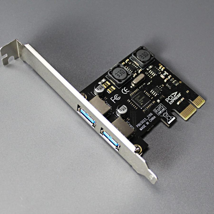 GLOTRENDS U3023 2ポート USB-A 増設ボード（USB 3.2 Gen1 5Gbps），WindowsおよびLinuxと互換性 : SOLVERTEX - 通販 ...