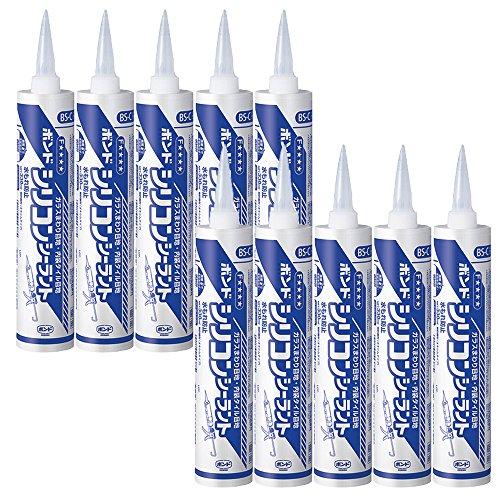 コニシKONISHI ボンド シリコンシーラント 330ml クリヤー 10本入り #55388 : SOLVERTEX - 通販 - Yahoo!ショッピング