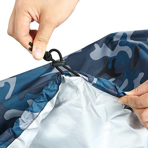 Docooler カヤック カヌー ボート ストレージカバーシールド 防水 UV 耐性 ダスト プロフェッショナル ユニバーサル カモフラージュ : SOLVERTEX - 通販 ...