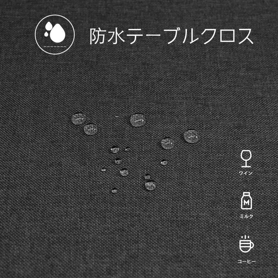 テーブルクロス撥水汚れ防止麻風の質感長方形無地140*180 140*240 : SOLVERTEX - 通販 - Yahoo!ショッピング