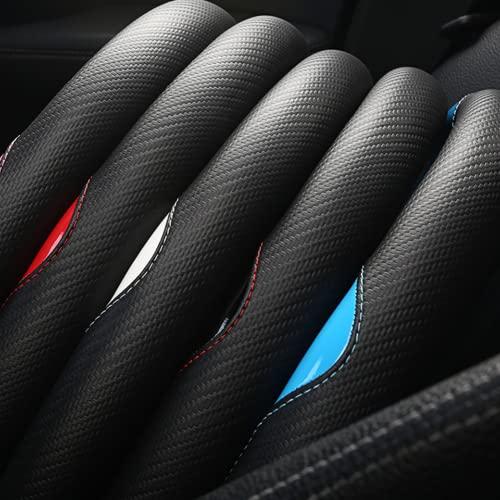 TATACLEA ハンドルカバー 軽自動車 普通車 多車種適応 車内装 O型 38cm 通気性よし 滑り止め 汗?策 四季汎用 おしゃれ 握り心 : SOLVERTEX - 通販 ...