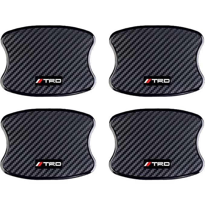 TRD ドアハンドルプロテクター 車用 カーボン ドアノブ ガード 傷防止 4枚入り S : SOLVERTEX - 通販 - Yahoo!ショッピング