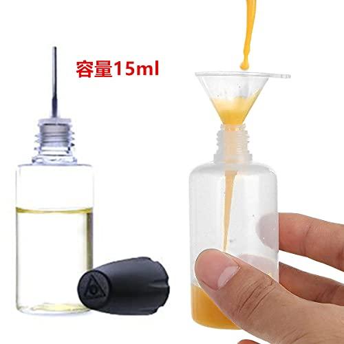 液体 貯蔵用 DIY用 液体ドロッパーボトル グルーボトル ユニコーンボトル 小分けボトル A15ml黒 : zac58400e009 : SOLVERTEX - 通販 - Yahoo!ショッピング