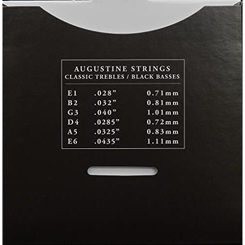 AUGUSTINE オーガスチン クラシックギター弦 ブラックセット BLACK SET : SOLVERTEX - 通販 - Yahoo!ショッピング