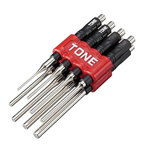 トネTONE ピンポンチセットホルダー付 PP800P レッド 内容8点 : SOLVERTEX - 通販 - Yahoo!ショッピング
