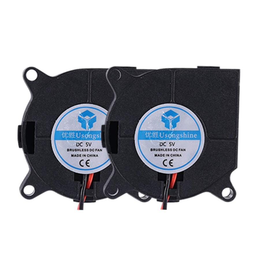 ANMBEST 2点 DC 5V 0.28A 4020サイレントブラシレスブロワーラジアル冷却ファン2ピンブラシレス4CMファンコンピューターケ : SOLVERTEX - 通販 ...