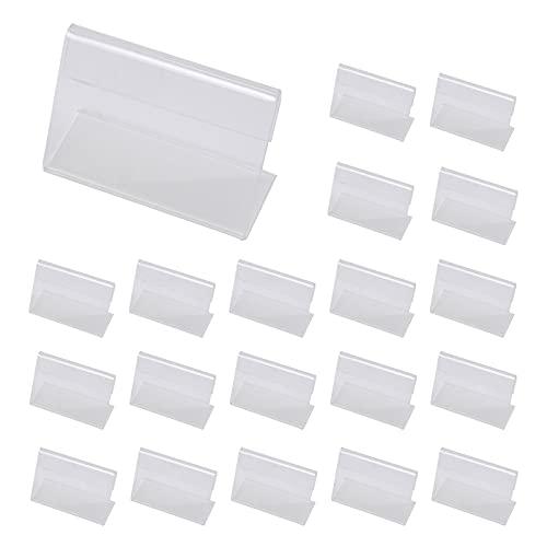 ポップ スタンド L字 卓上 ネーム プレート プライス カード 立て 6×4cm 20枚 セット :zad325311d42:SOLVERTEX - 通販 - Yahoo!ショッピング