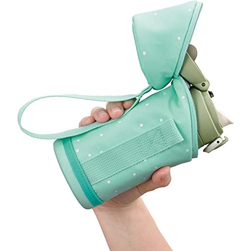 サーモス マイボトルポーチ ストラップ付き 350-400ml用 ミントスター APG-351 MT-ST : SOLVERTEX - 通販 ...