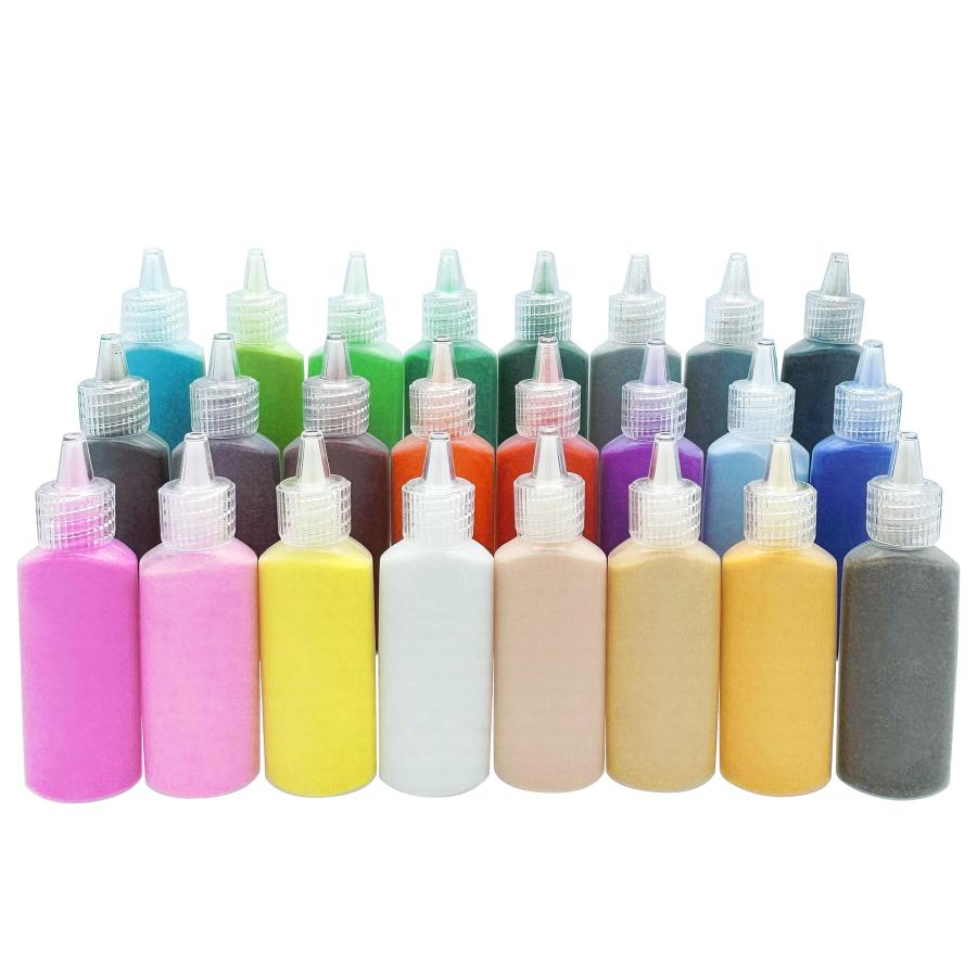 カラーサンド 24色セット DIY 色砂 砂絵 各35g : SOLVERTEX - 通販 - Yahoo!ショッピング