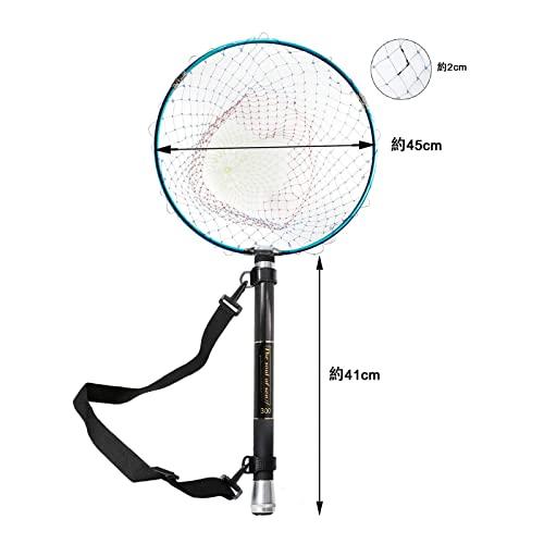 SANLIKE 磯玉セット 玉網 伸縮 小継玉の柄 カーボン 超軽量 釣りタモ