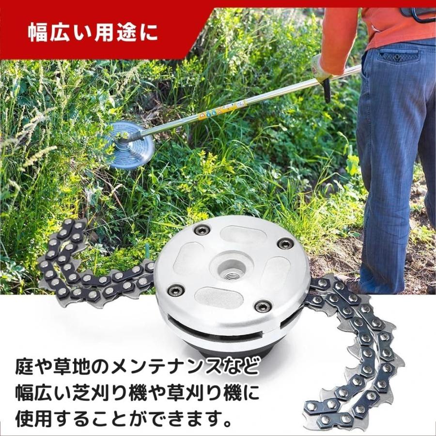 PLEAVIT 草刈り機 ヘッド 芝刈り機 トリマーヘッド 交換用 替え刃 チェーン 替刃付セット : SOLVERTEX - 通販 - Yahoo!ショッピング