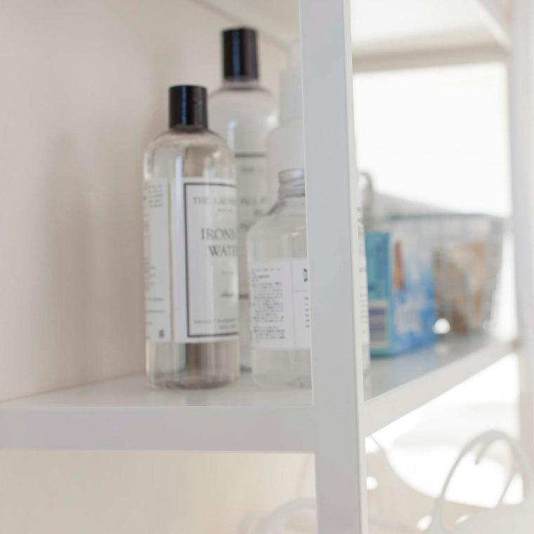 tower 山崎実業 立て掛けランドリーシェルフ タワー 収納 公式 ホワイト/ブラック 2482 2483 送料無料 / 洗濯機ラック 立てかけスリム 縦型 : ソムリエ@ギフト Yahoo ...