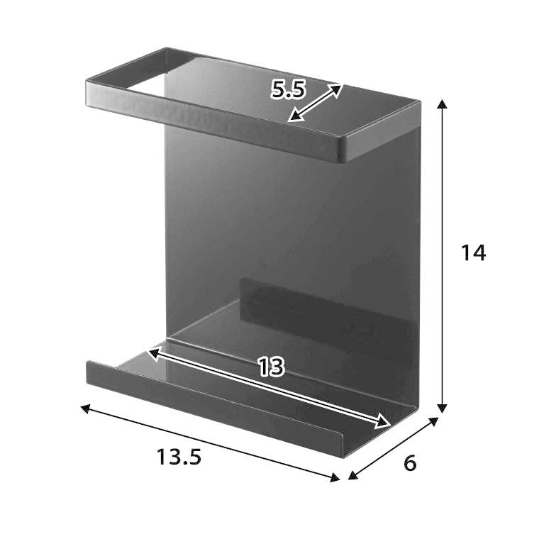 tower 山崎実業 マグネットラップホルダー スリム タワー キッチン 公式 ホワイト/ブラック 送料無料 5144 5145 ラップ 収納 ホルダー マグネット : ソムリエ@ギフト ...