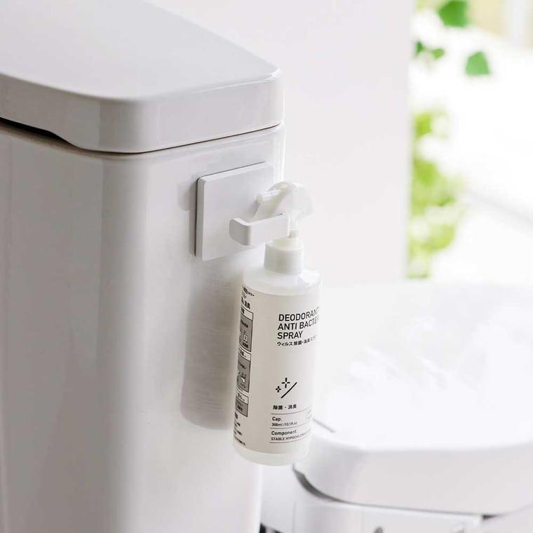 山崎実業 公式 tower 送料無料 フィルムフックスプレーフック タワー 1907 1908 ホワイト ブラック / ハンガー スプレー ...