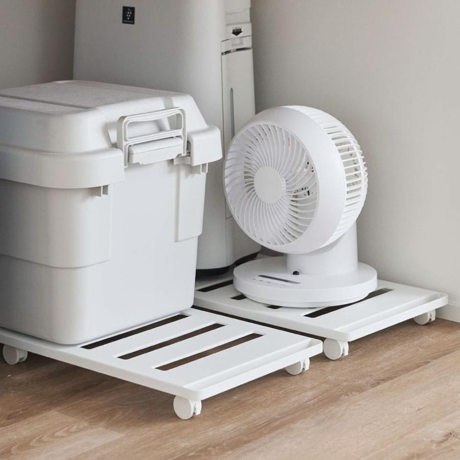 山崎実業 tower 押入れ収納ロング台車 タワー 公式 1417 1418 ホワイト ブラック 送料無料 / 耐荷重30kg キャスター付き ワゴン すのこ : ymj-01389 ...