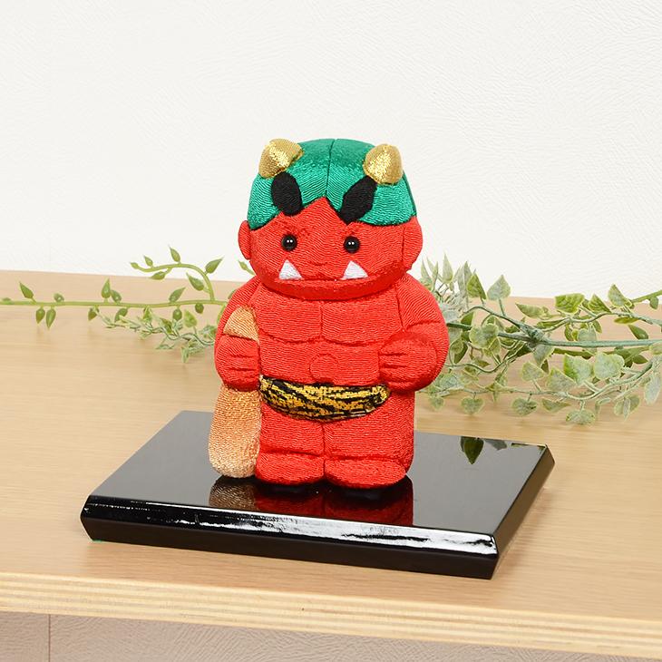 木目込み人形 No.1077-B 【鬼くん（赤）】 布付き 手芸キット : 正栄作 曽根人形 - 通販 - Yahoo!ショッピング