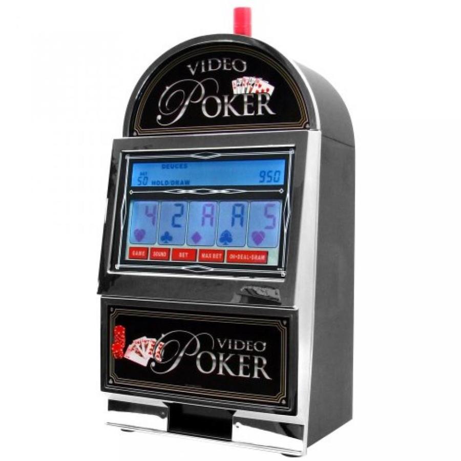 電子おもちゃ John N. Hansen Company Mega Screen Video Poker with Back-Lit ...