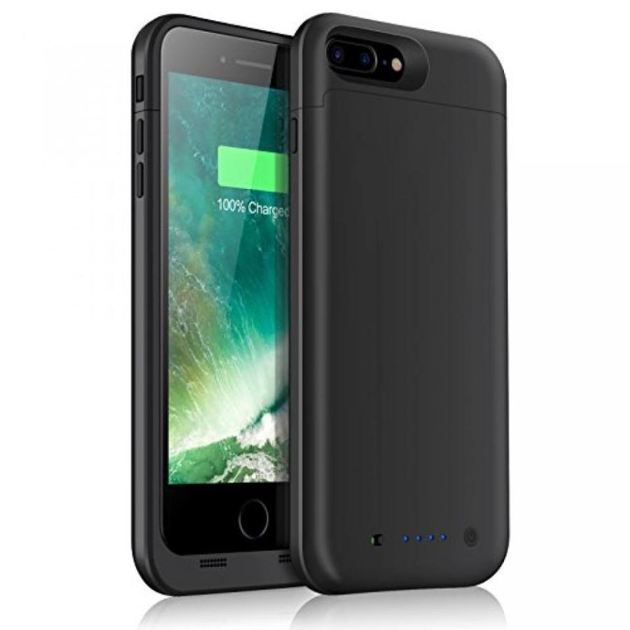 ブルートゥースヘッドホン iPhone 7 Plus 8 Plus Battery Case 7000mAh Capacity, Gixvdcu Extended Battery Power ...