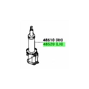 ★ ダイハツ 純正 新品 S221G アトレー7 『フロント』ショック 『左側』DAIHATSU : Global JDM Auto Yahoo!店 - 通販 - Yahoo!ショッピング