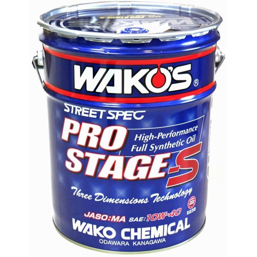 WAKOS WAKO'S ワコーズ PRO-S 40 プロステージ-S 10W-40 20L ペール缶 : Global JDM Auto Yahoo!店 - 通販 - Yahoo!ショッピング