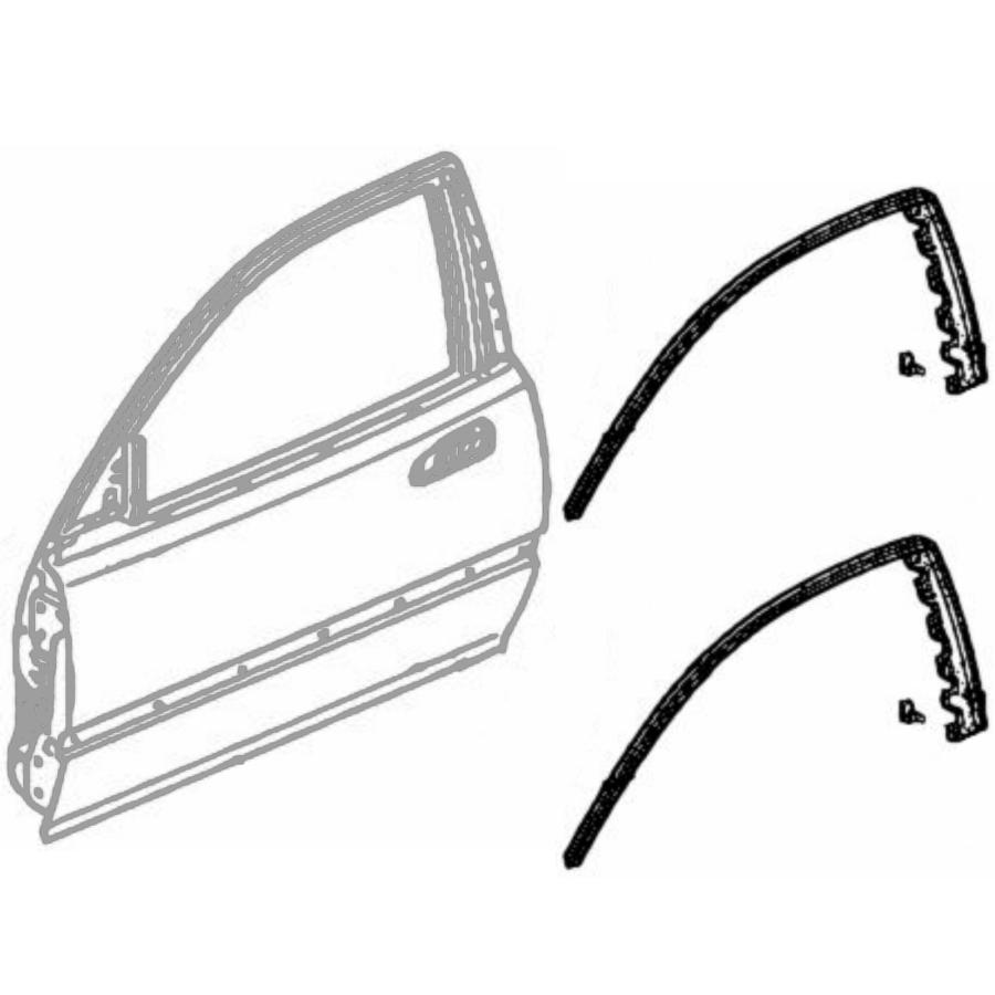 ★ホンダ純正新品★EG6 EG3 EG4 EJ1 シビック サブシールガラスモール 左右セット usdm 無限 スプーン US : hh1227 : Global JDM Auto Yahoo ...