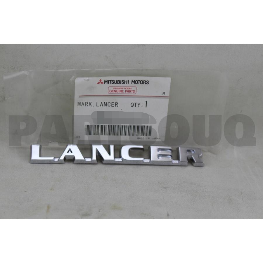 ★ 三菱 純正 新品 CT9A CT9W ランサー エボ 7 8 9 トランク エンブレム LANCER Mitsubishi Lancer ...