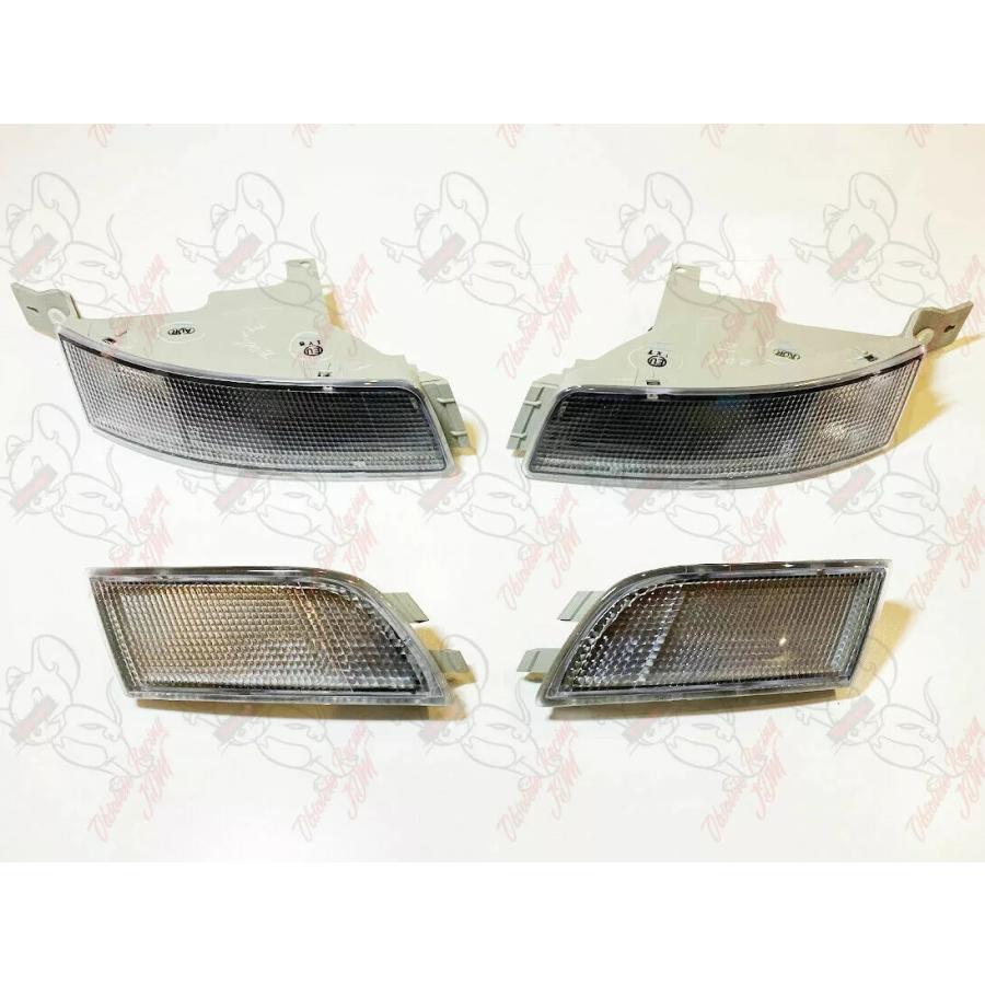 ★ トヨタ 純正 新品 MR2 SW20 フロント ターンシグナルランプ ウインカーレンズ 左右セット Front Turn Signal ...