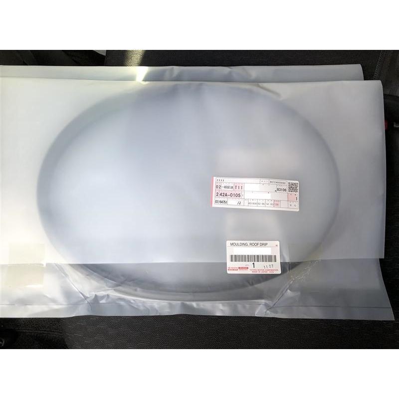 ★ トヨタ 純正 新品 ヴィッツ RS NCP91 ルーフモール ルーフ ドリップモール モールディング 左右セット リフレッシュ : Global JDM Auto Yahoo!店 - 通販 ...