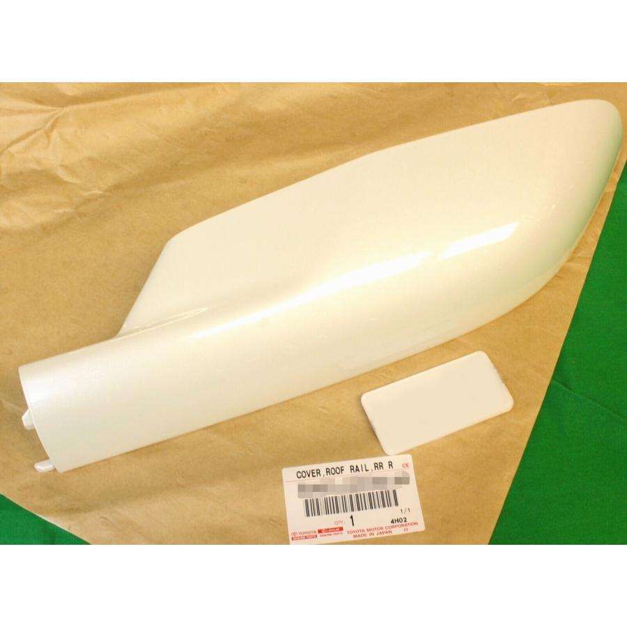 ★ トヨタ 純正 新品 HDJ101 UZJ100 ランドクルーザー ルーフラックレッグカバー 右側 RR RH : Global JDM ...