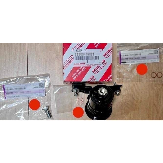 ★ トヨタ 純正 新品 AE86 燃料フィルター フューエルフィルター ステー ユニオンボルト付き 4AG : Global JDM Auto ...