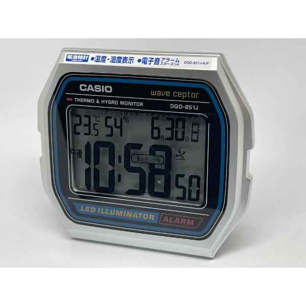 CASIO CASIO(カシオ)デジタル 温度・湿度計付き電波目覚まし時計 DQD-851J-8JF 国内正規品 : ソネット - 通販 - Yahoo!ショッピング