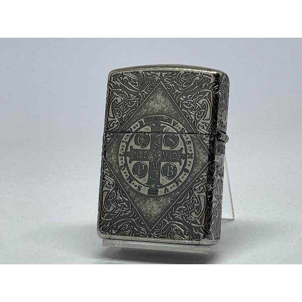 ZIPPO[ジッポー]アーマー 4面連続加工 Benedict Cross ベネディクトクロスNIB ニッケルいぶし : tsp-benedictc-nib : ソネット - 通販 ...