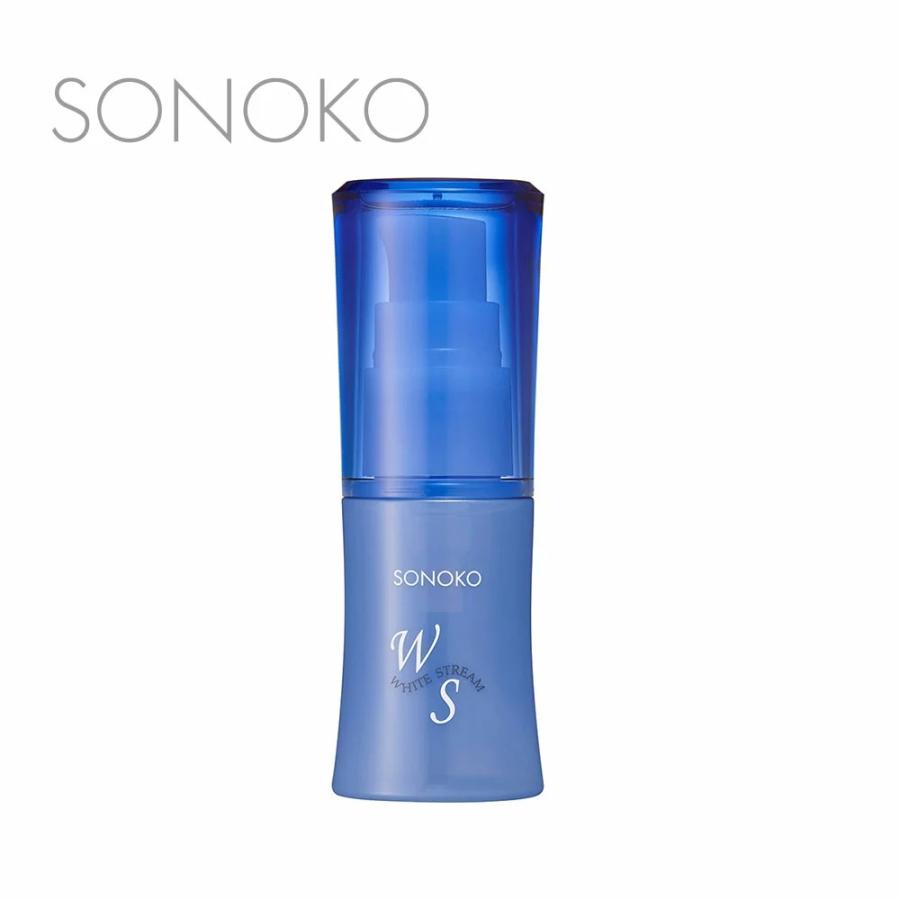 ソノコ SONOKO [ ホワイトストリーム 30ml ジェルタイプ ] 【 美容液 無添加 】 スキンケア 透明感 敏感肌 乾燥肌 ...