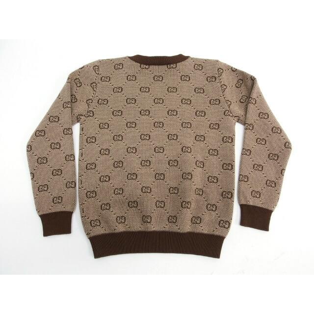 グッチ チルドレン GG柄 ニット セーター 約110cm こげ茶[20221212] : ソフィア ネットショップYahoo店 - 通販 - Yahoo!ショッピング
