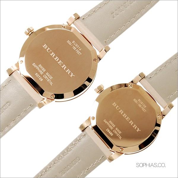 BURBERRY ペアウォッチ バーバリー BU9014＆BU9109 シティ クオーツ ペア腕時計 ST 長期保証5年付 : 時計のソフィ ...
